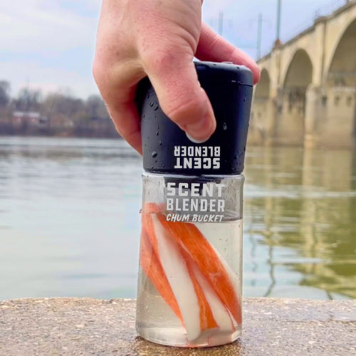 Scent Blender for Fishing | Natural Lure Attractants with Chum Bucket